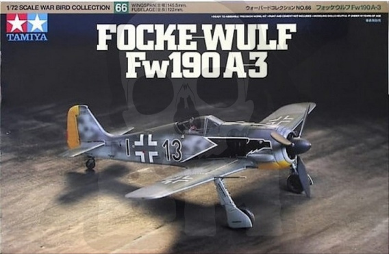 Battle-Models > 1:72 Tamiya 60766 Focke Wulf 190 A-3
